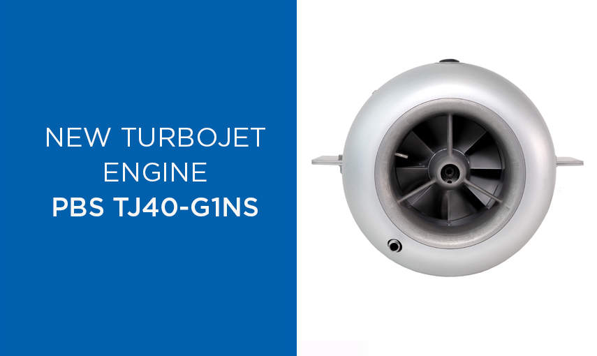 Modified jet engine for unmanned aircrafts - PBS Aerospace