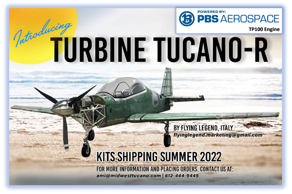 FLS Microjet and Tucano-R powered by PBS engines - PBS Aerospace
