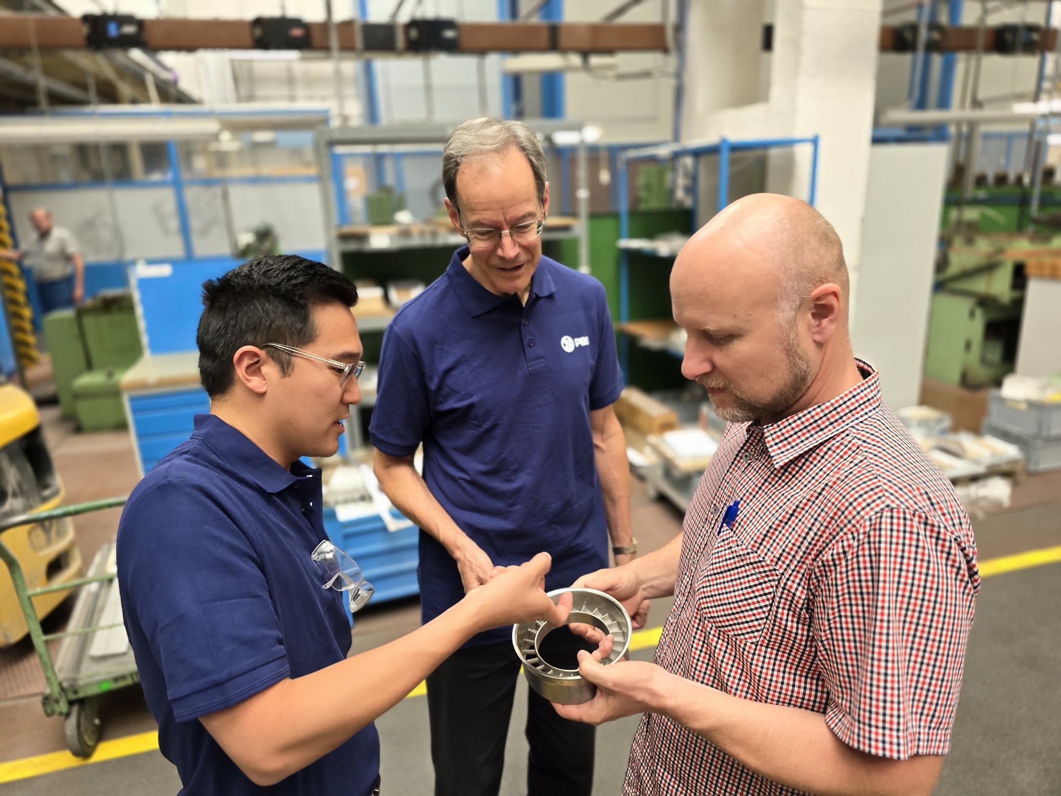 PBS Aerospace engineers visit to factory - PBS Aerospace